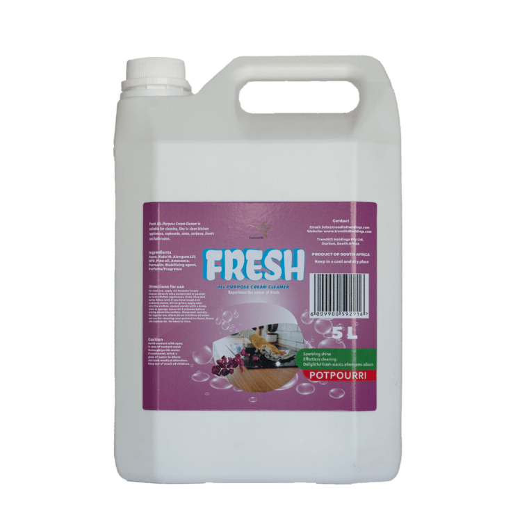 All Purpose Cream Cleaner (5lt) – TRENDITD DETERGENTS